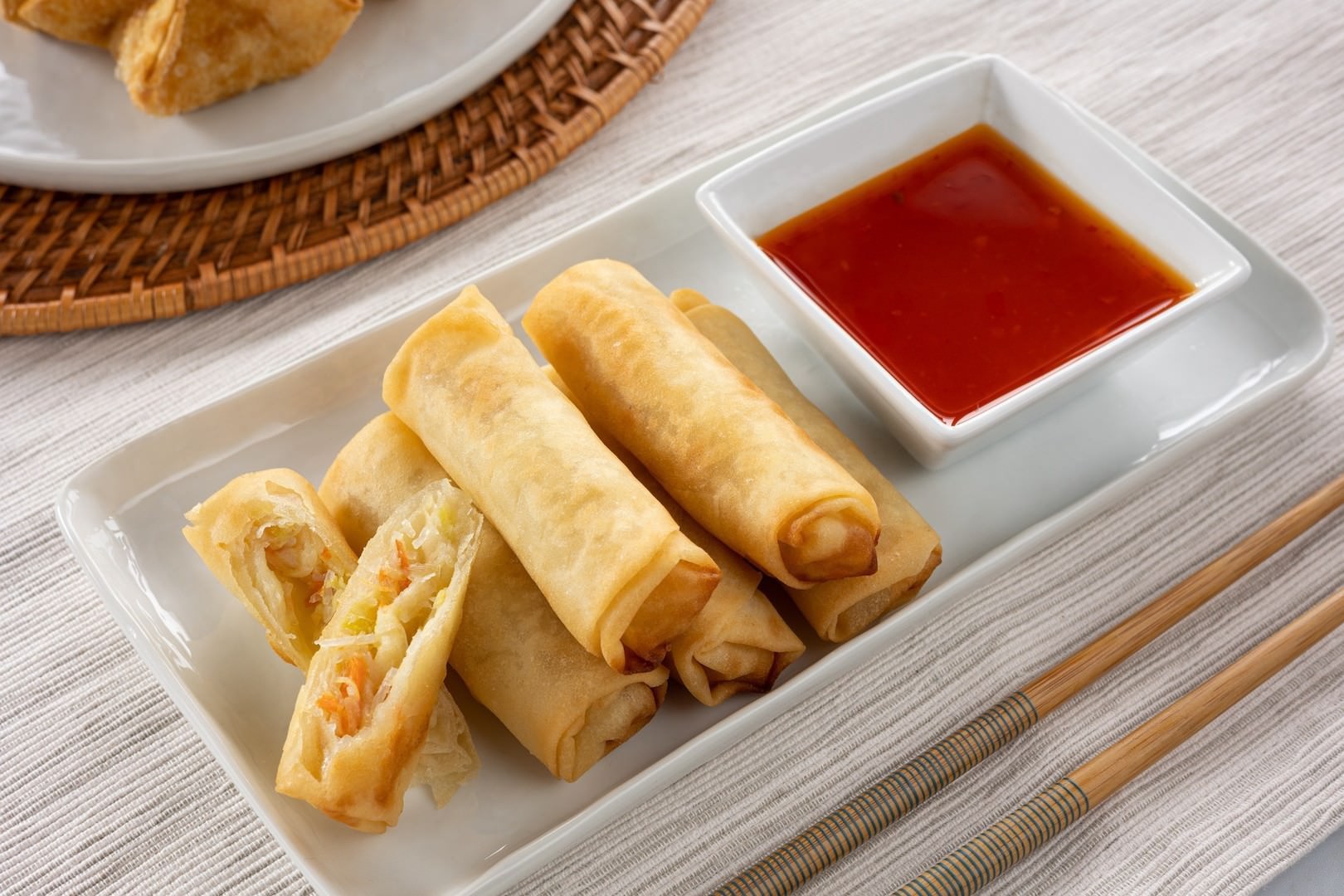 Tso Chinese Takeout & Delivery | Veggie Spring Rolls